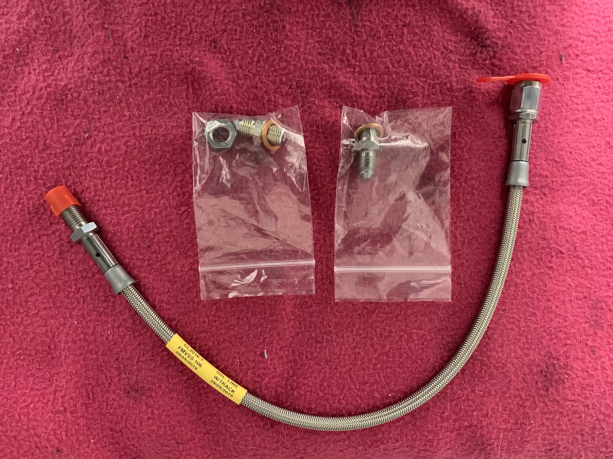 Front Caliper Brake Hose