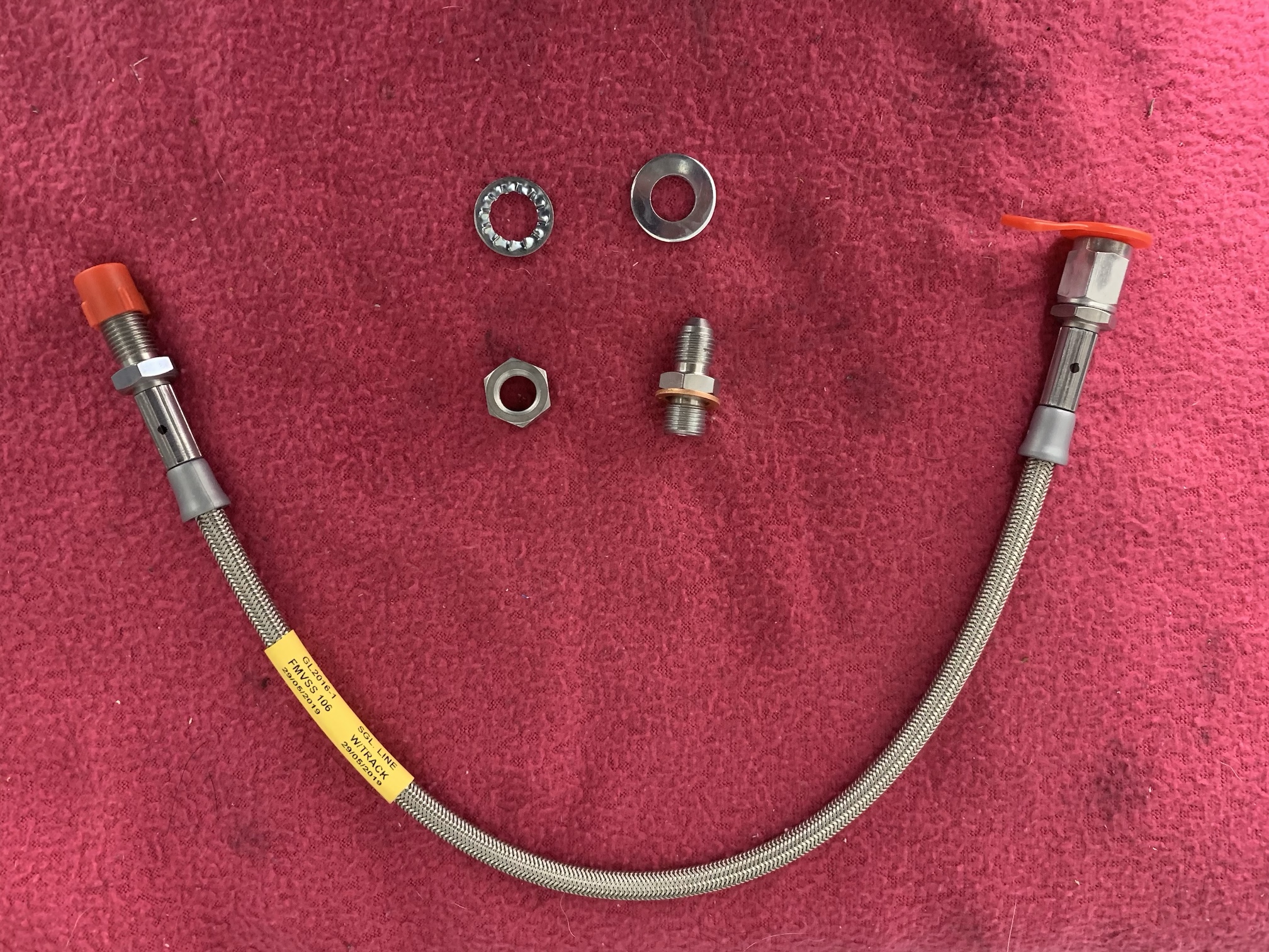 Front Caliper Brake Hose