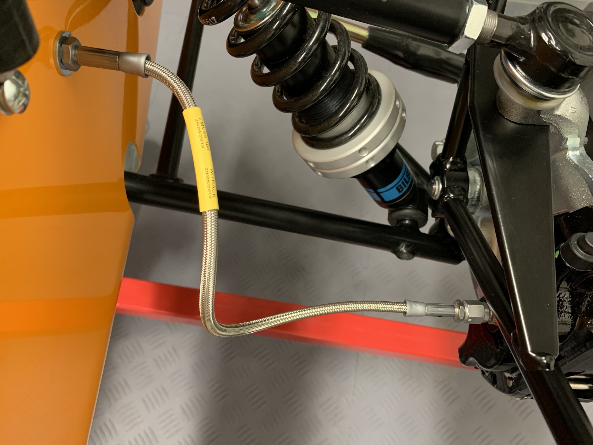 Front Caliper Brake Hose