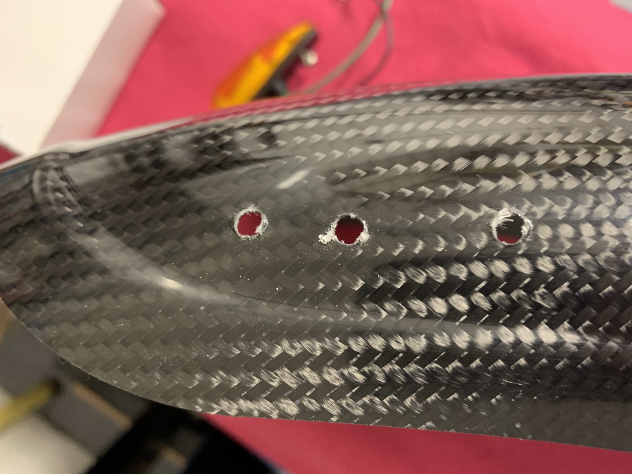 Front Wing preparation