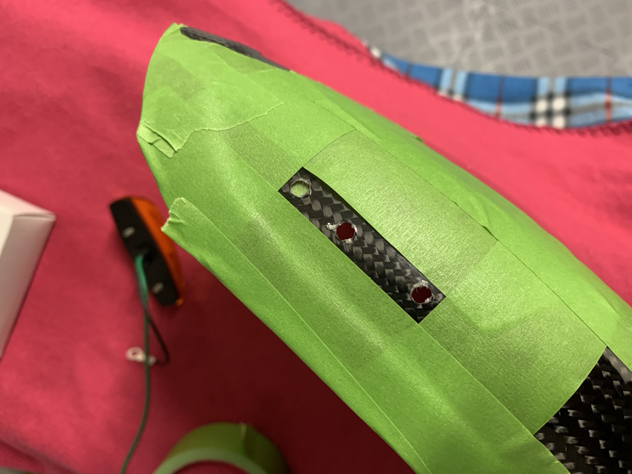 Front Wing preparation