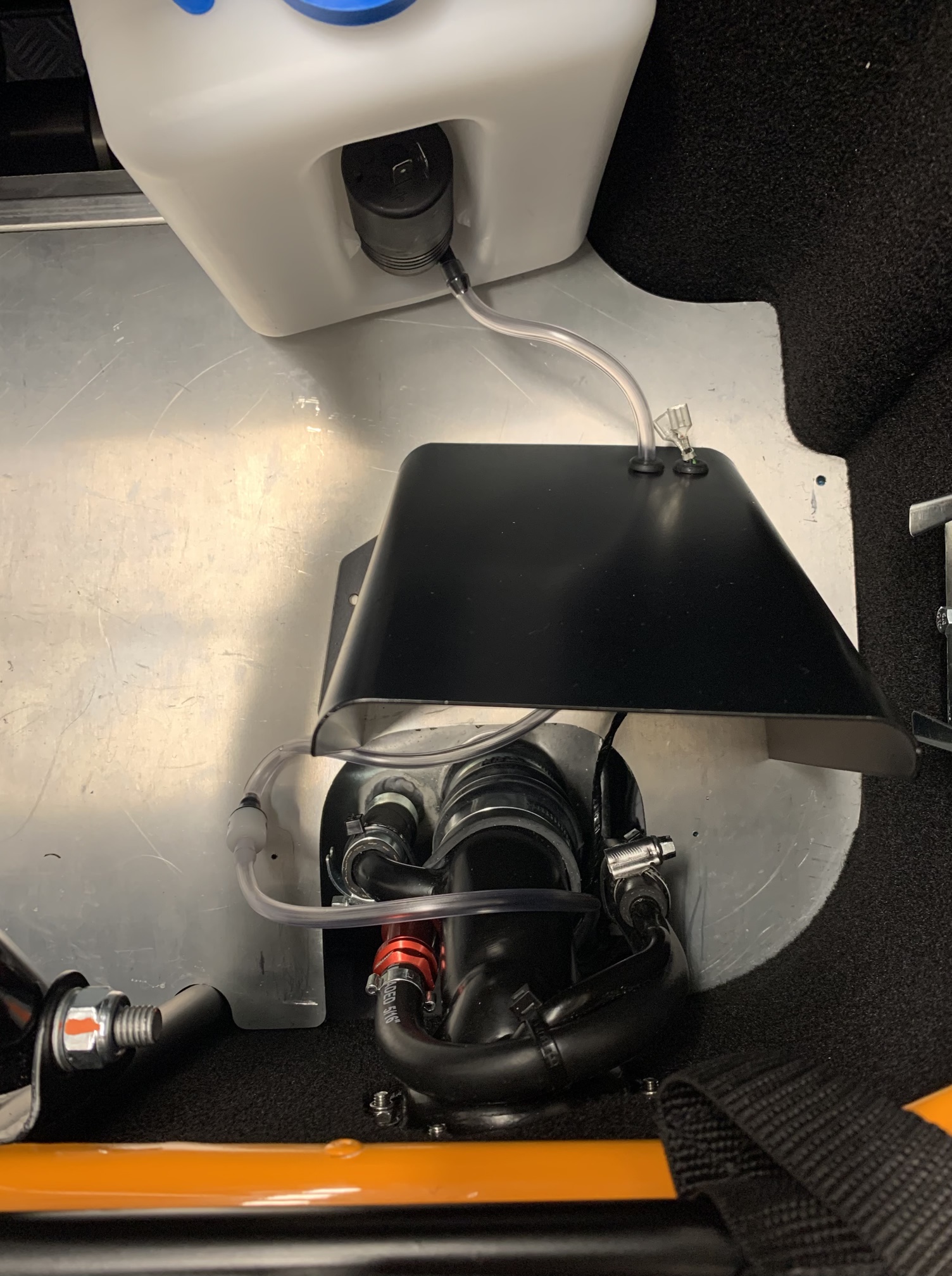 Washer Bottle (Part 2) and Fuel Filler Cover