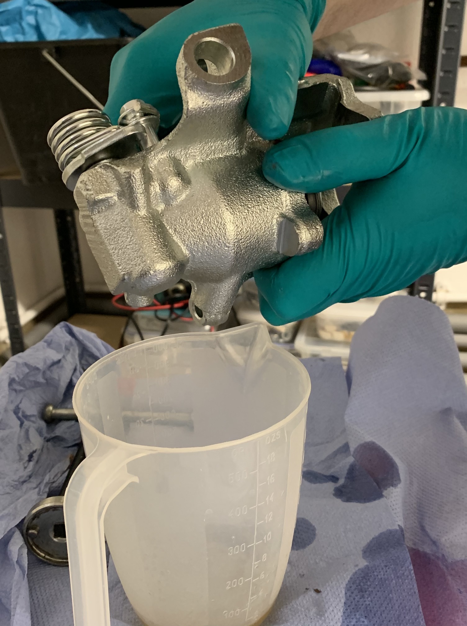 Leaking Rear Caliper Snagging